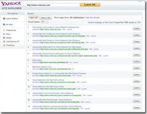 Yahoo keeps Site Explorer’s View Backlinks feature - Web SEO Analytics