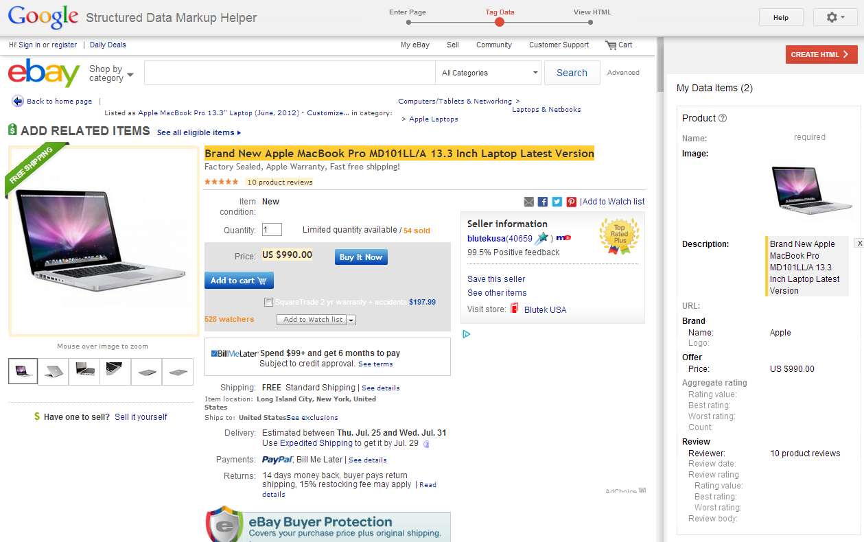 Increase your click-through-rate through Rich Snippet Implementation - Web SEO Analytics