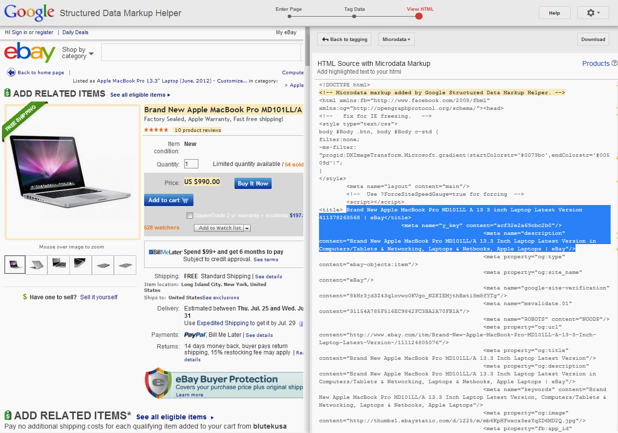 Increase your click-through-rate through Rich Snippet Implementation - Web SEO Analytics